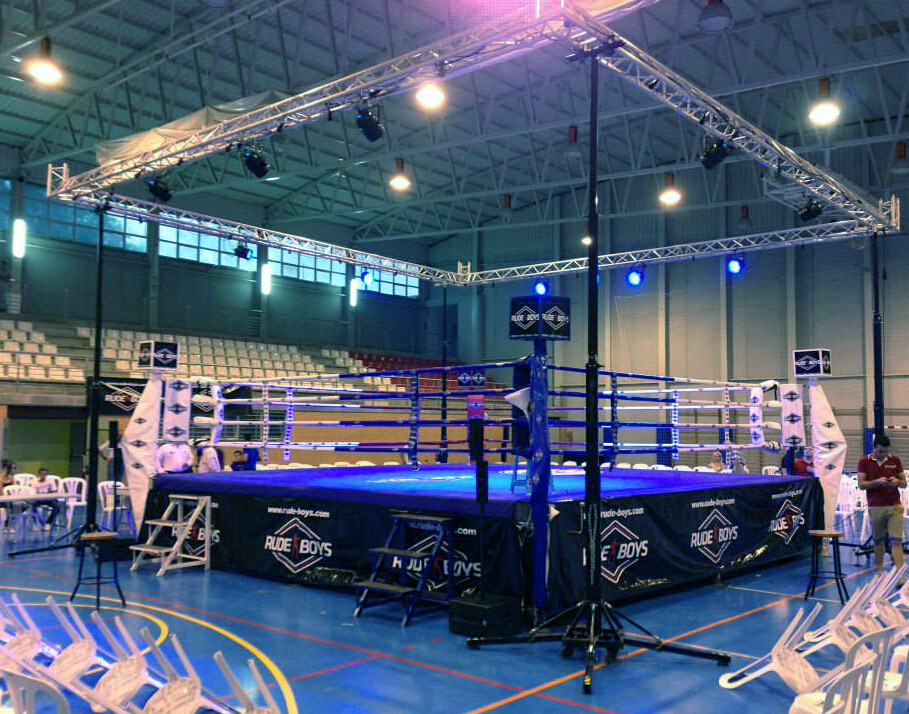 Boxing Matching Lighting Truss System Stable Convenient For Transportation
