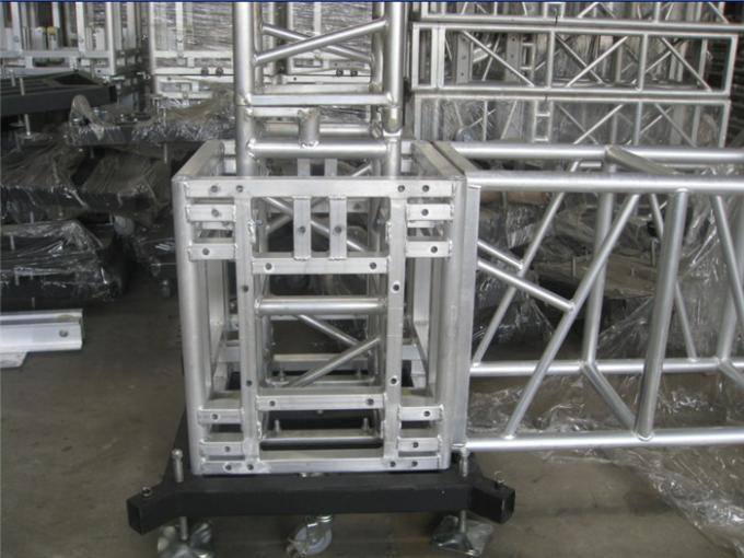 Outdoor Advertising Aluminum Goal Post Truss LED Screen 6x8 m 3mm Thickness