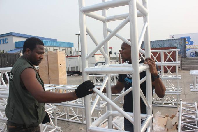 Pyramid Roofing Truss Canopy Aluminium Roof Trusses With Side Wings