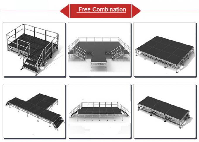 Fashion Show T Shape Catwalk Portable Stage Platform