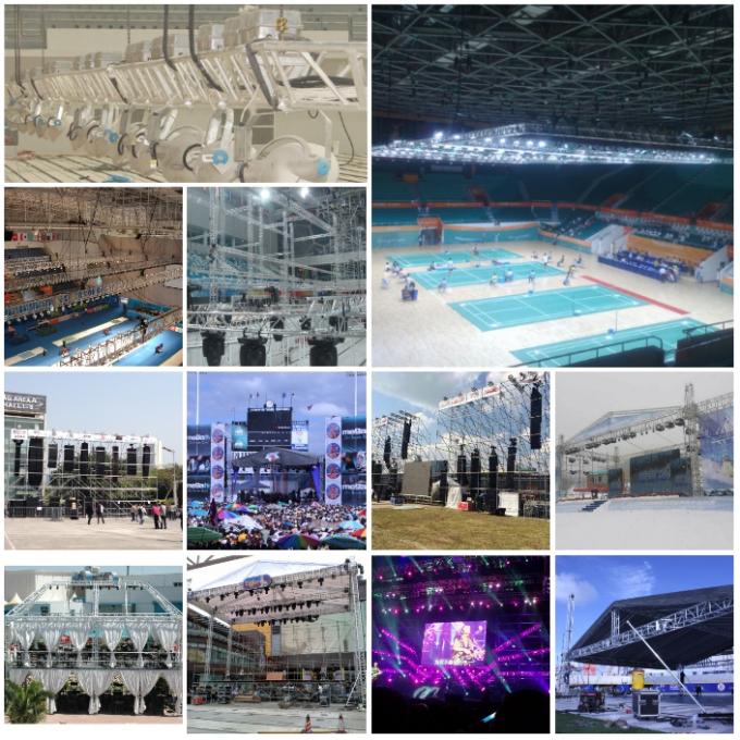 Custom Aluminum Goal Post Truss System Marathon Games