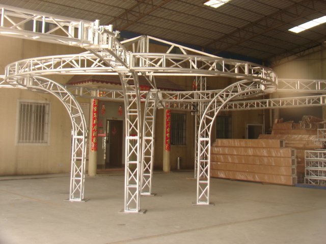 Heavy Duty Aluminum Square Stage Roof Truss System 50*3mm