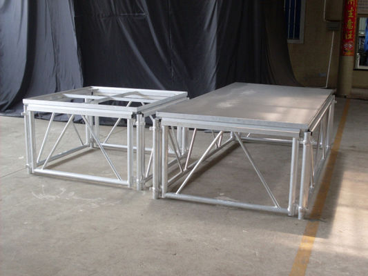 Aluminum Movable Stage Platform Adjustable Modular Stage Systems
