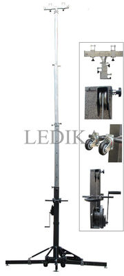 6M Height Aluminum Truss Tower System Moving Head Light Truss Stands