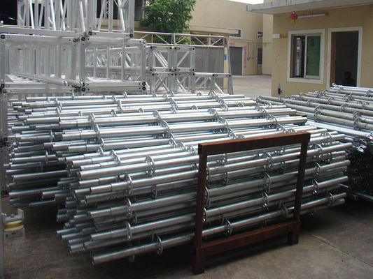 Aluminum Lighting Scaffolding Layer Truss , Portable Stage Platform Truss