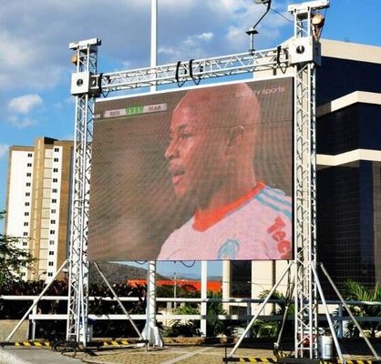 Aluminium Goal Posts Truss LED Screen Small Medium Goal Post Lighting Stand