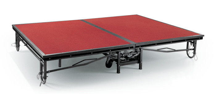 Hotel Foldable Stage Platform Banquet Stage Stair 2440*1830mm