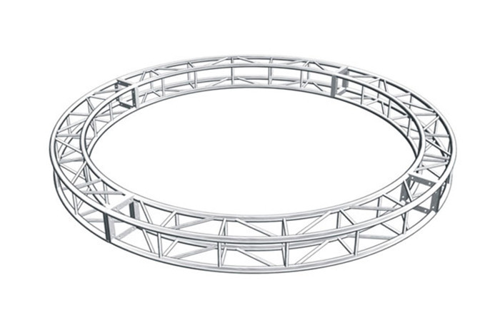 290 X 290 mm Spigot Circular Aluminum Stage Truss For Indoor / Outdoor ...