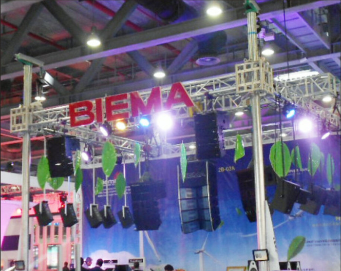 Laser Lighting Truss Tower System Cylindrical Column Stage Trussing ...