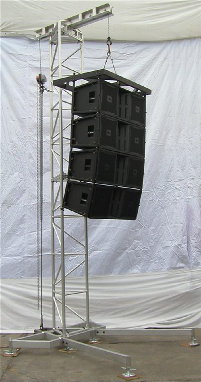 ProSound Trangle Speaker Truss DJ Lighting Stage Silver Globaltruss
