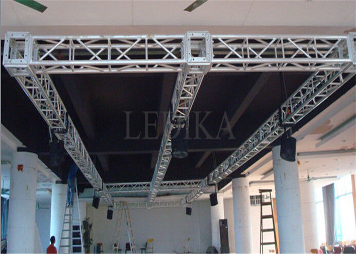300x300 mm Stage Aluminum Square Truss System Auto Show Displays Fireproof
