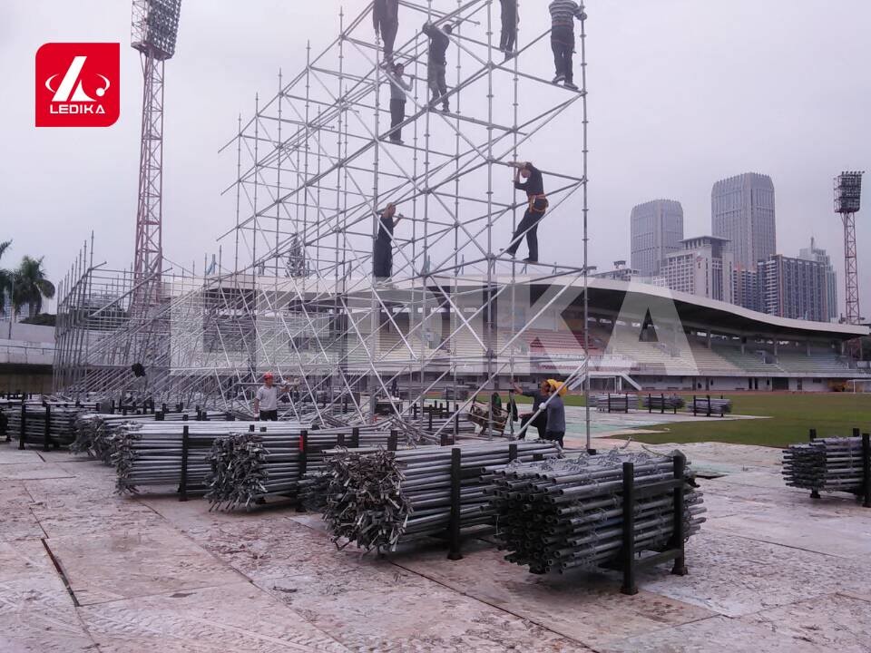 Stage Trussing Event Truss Steel Outdoor For Concert Background