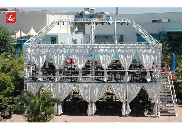 6082-T6 Aluminum Truss Folding Box Truss Heavy Duty Foldable Truss 520 ...