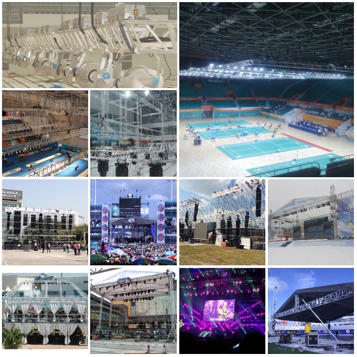 Aluminum 6061-T6 Stage Roof Truss Olympics Games Project