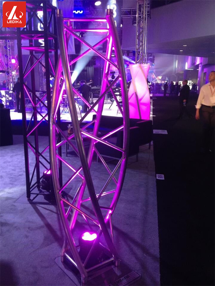 Creative Irregular Shape Aluminum Square Stage Truss System Pentagram ...