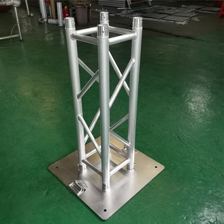 Aluminum Spigot Truss System with Solid Connectors and Tapered Pins for ...
