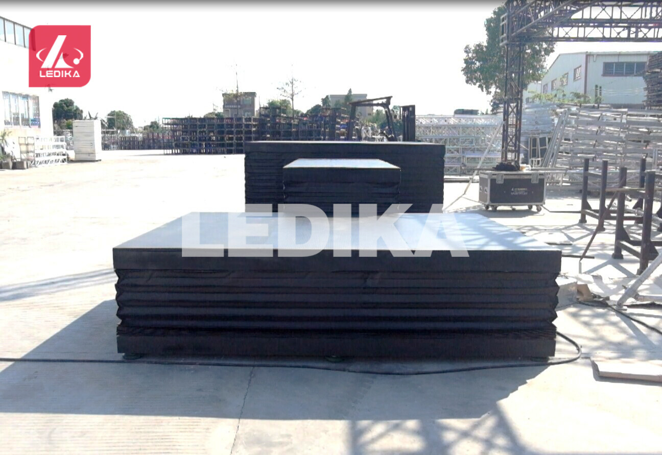 Professional Mechanical Manufactory Hydraulic Rotary Lifting Stage Platform