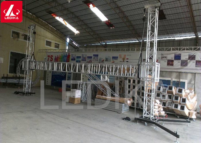 Portable Aluminum Goal Post Lighting Gentry Truss For Outdoor Performance