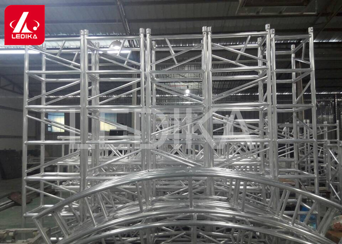 Best Custom - Made Round Shape Aluminum Spigot Truss / Circle Stage Truss