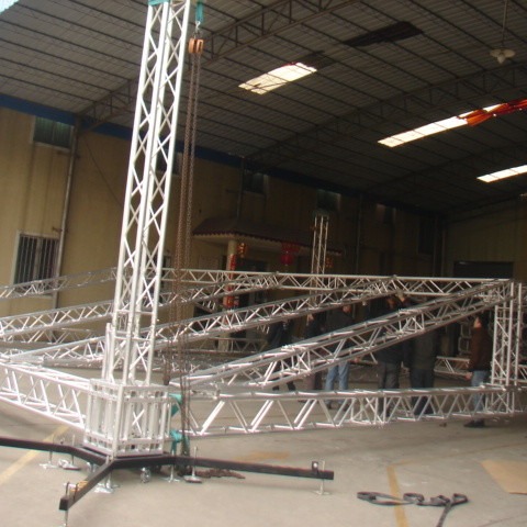 Aluminum Outdoor Stage Truss Frame Structure Display Truss Stage for Event
