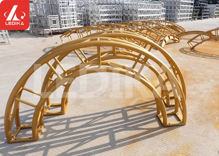 Best Custom - Made Round Shape Aluminum Spigot Truss / Circle Stage Truss