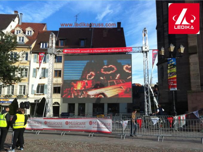 Hanging Screen Medium Goal Post Truss Aluminium Dragon Bolt Truss